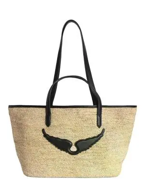 Zadig&Voltaire Large Wings Basket Tote - Neutrals
