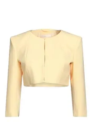 Patrizia Pepe Single-breasted Blazer - Yellow