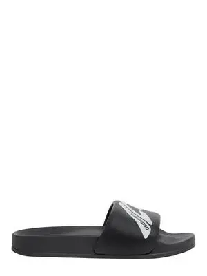 Dsquared2 Logo-print Slides - Black