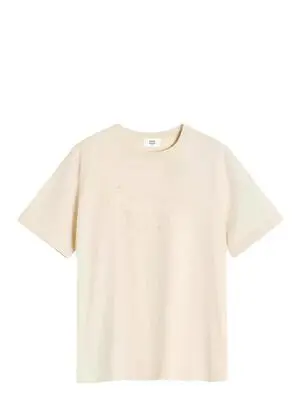 Maison Kitsuné Crafted Profile Fox T-shirt - Neutrals