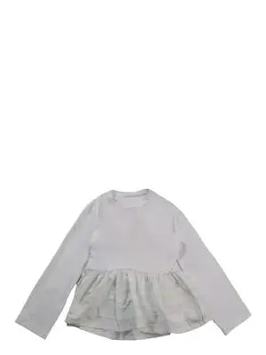 Cecilie Bahnsen Ruffled T-shirt - White