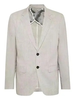 BILLIONAIRE Single-breasted Blazer - Grey