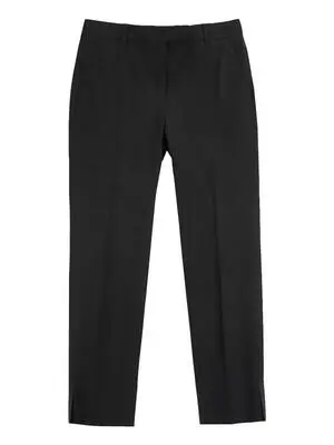 Incotex Pressed-crease Trousers - Black