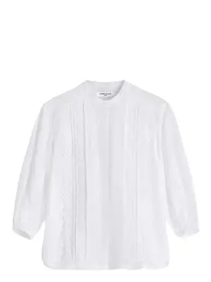Maison Kitsuné Embroidered Shirt - White