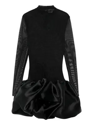 ATU BODY COUTURE Puffball Dress - Black