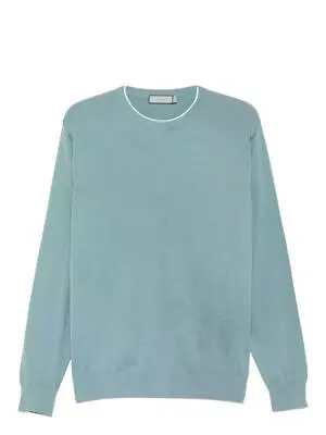 Canali Knitted T-shirt - Blue