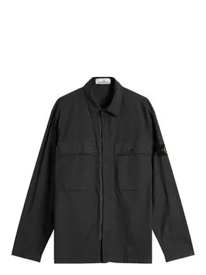 Stone Island Tela Paracadute Shirt Jacket - Black