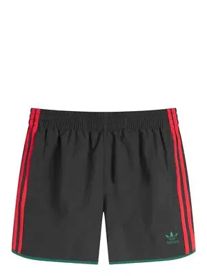 Adidas Adicolor Classics Sprinter Shorts Black/better Scarlet