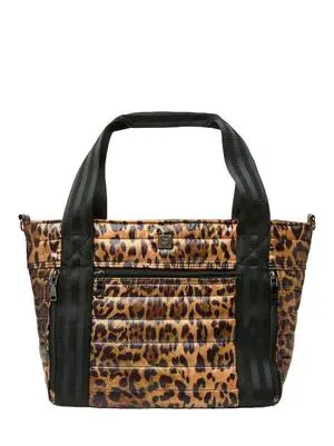THINK ROYLN Jr. Jetset Wingman Tote Bag - Leopard