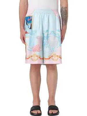 Versace Versace Printed Shorts Gnawed Blue
