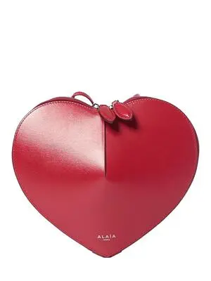 Alaïa Heart Mini Bag - Red