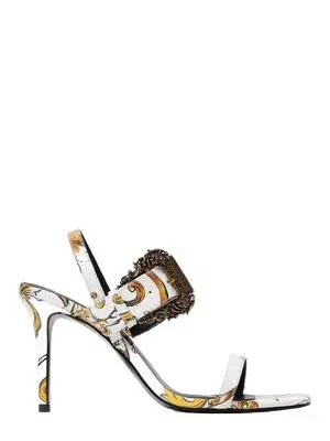 Versace Heeled Sandal - White