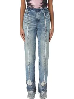 DIESEL® Straight Leg Jeans - Gnawed Blue
