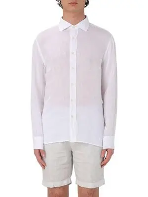 120% Lino Shirt Men White