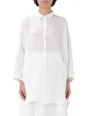 120% Lino Button Down Shirt - White