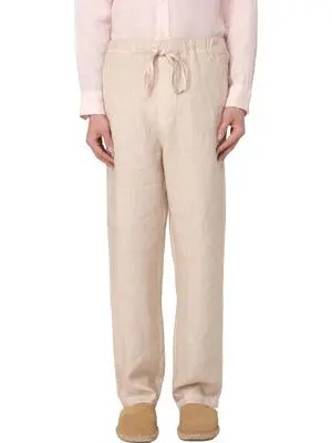 120% Lino 120% Lino Trousers Beige