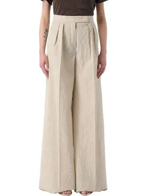 Max Mara Max Mara Wide Leg Trousers Beige
