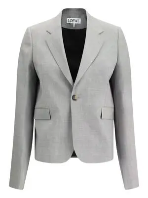 Loewe Wool Blazer - Grey