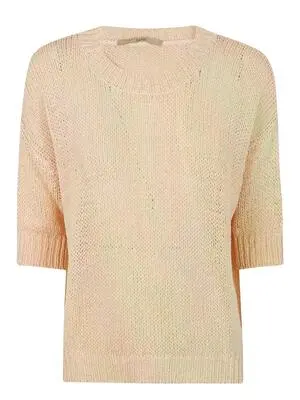 NUUR Crochet-knit Top - Neutrals