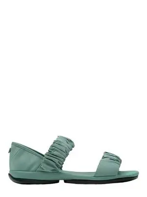 Camper Right Nina Flat Sandals - Green