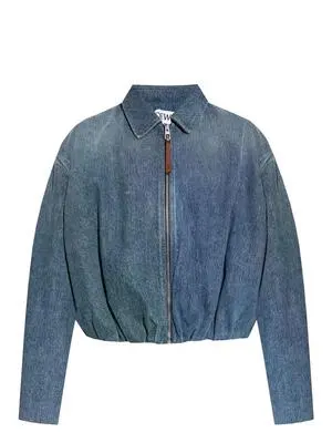 Loewe Draped Jacket - Blue