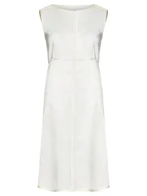 MAISON MARGIELA Sleeveless Midi Dress - White
