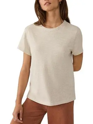 Faherty Brand Essential Tee - Island Dune Heather