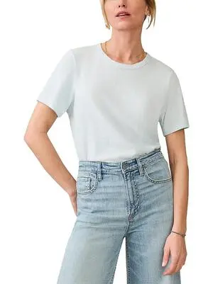 Faherty Brand Sunwashed Essential T-shirt - Sky
