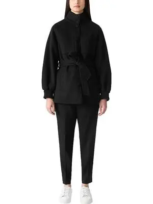Mackage Shania Wool Coat Black
