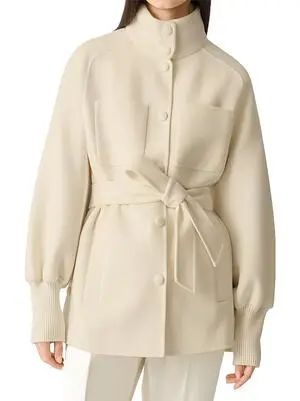 Mackage Shania Wool Coat - Cream