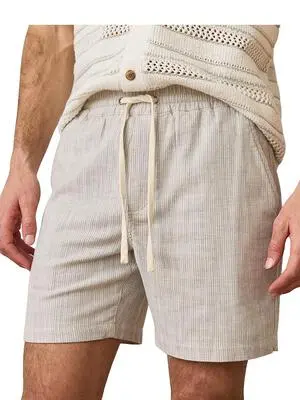MARINE LAYER Striped Saturday Beach Shorts