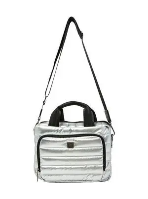 THINK ROYLN Stowaway Travel Bag - Pearl Silver
