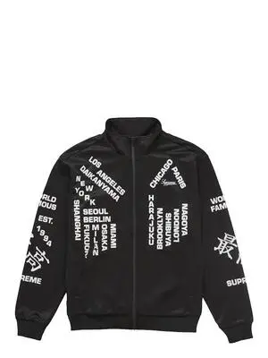 Supreme Tricot Track Jacket - Black