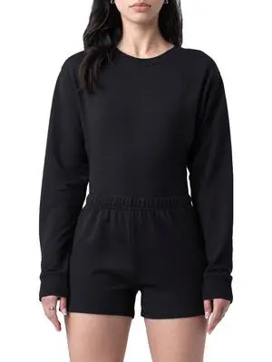 FLORENCE BY MILLS Oversized Bodysuit - Black