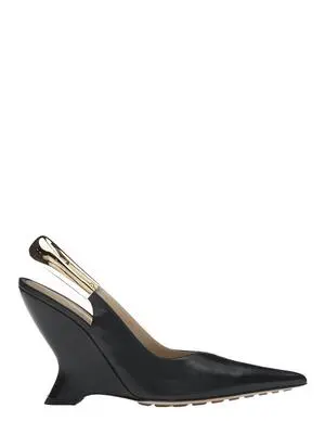 Bottega Veneta Punta Pointed-toe Slingback Pumps - Black