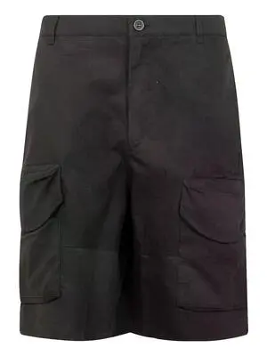 DAILY PAPER Cargo Bermuda Shorts - Black