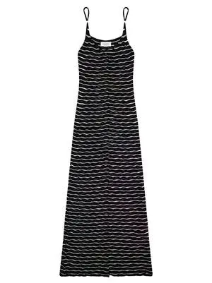 LANEUS Laneus Knitted Maxi Dress