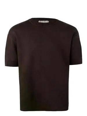 MISCI Toldo Knitted T-shirt - Brown