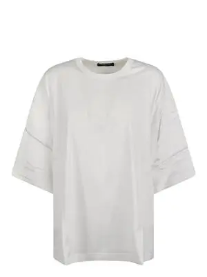 Fabiana Filippi Cotton T-shirt - White