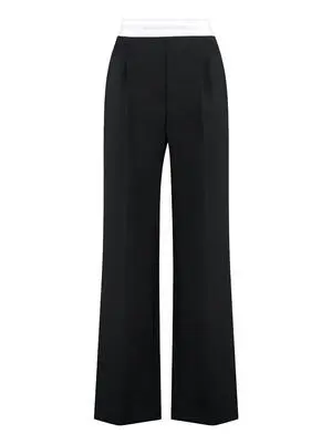 Alexander Wang Wool Trousers - Black