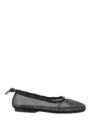 ALOHAS Gill Ballerinas With Mesh Design - Black