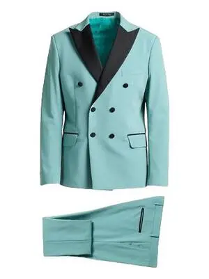 TAKESHY KUROSAWA Suit Turquoise Size Polyester, Viscose, Elastane - Blue