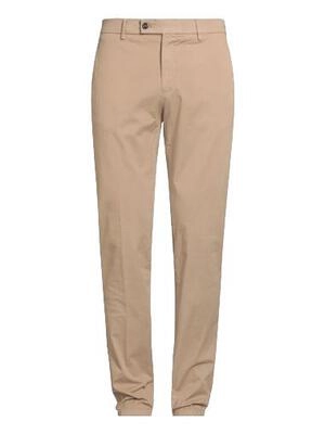 BERWICH Man Pants Black Size 38 Cotton, Elastane Sand