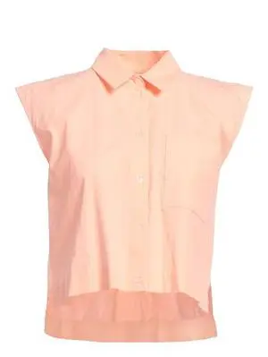 ICE PLAY Cotton Sleeveless Shirt - Orange