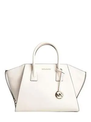 Michael Kors Leather Tote Bag - White