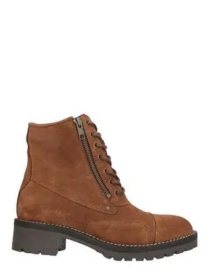 AERONAUTICA MILITARE Ankle Boots Tan Leather - Brown