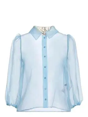 Elisabetta Franchi Organza Shirt - Blue