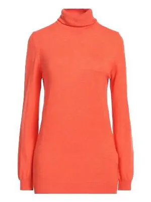 Woolrich Knitted Turtleneck Top - Orange