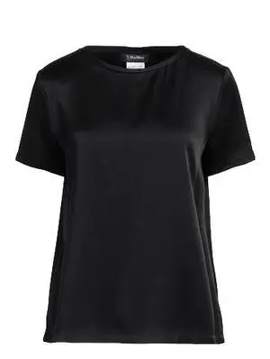 Max Mara Satin Top - Black