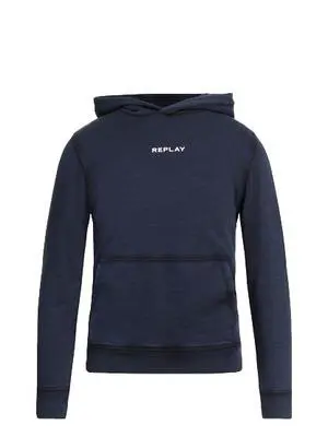 REPLAY Cotton Sweatshirt - Blue
